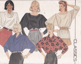 Butterick Sewing PATTERN 5538 Misses' Blouse Sizes: XS 3-4 to XL 16 ...