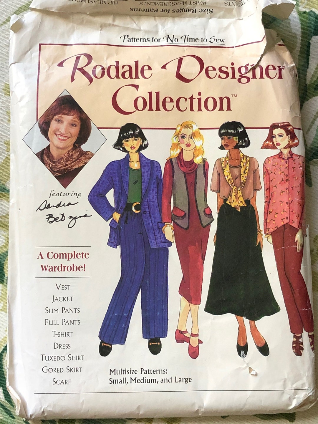 Rodale Designer Collection Sewing PATTERN - Complete Wardrobe - Sizes ...