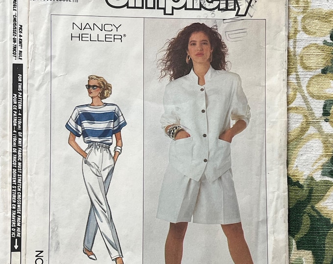 Simplicity Sewing PATTERN 4302, Misses' Jacket With Front Variations ...