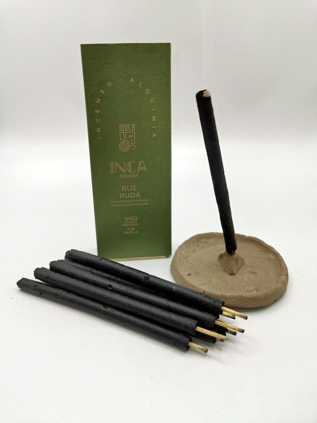 INCA AROMAS Rue Incense (arruda) 9 Sticks 1h50m - Etsy