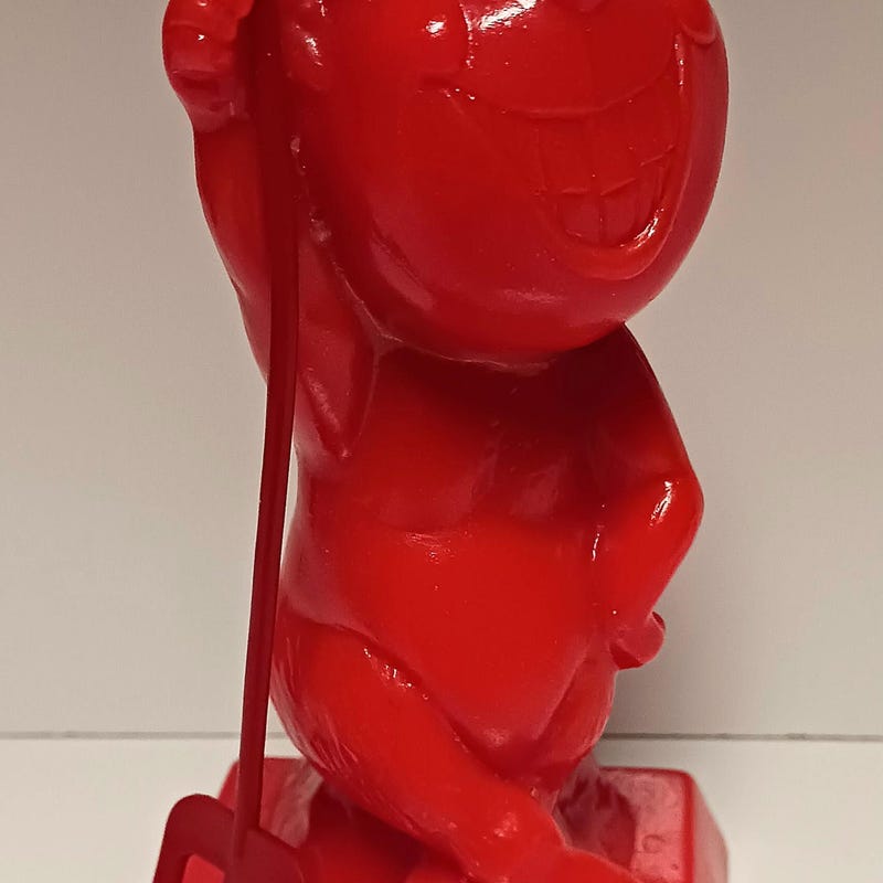 Vintage Devil Statue - Etsy