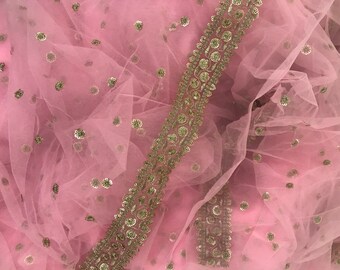 Pink Net Fabric - Etsy