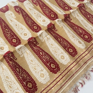 Assam Pure Muga Silk Saree | Natural Beige | Gold Zari | Handwoven ...