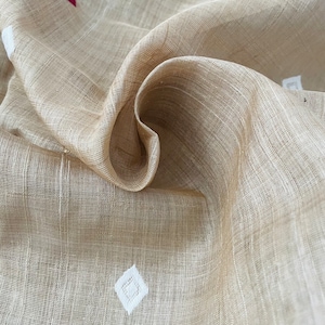 Assam Pure Muga Silk Saree | Natural Beige | Gold Zari | Handwoven ...