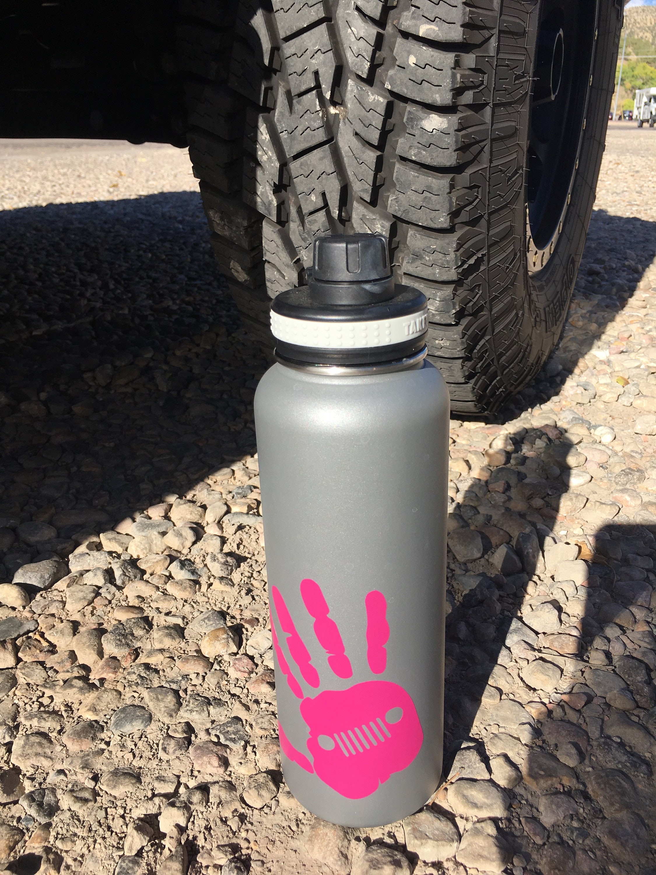Jeep Handprint Vinyl Decal 5.5in | Etsy