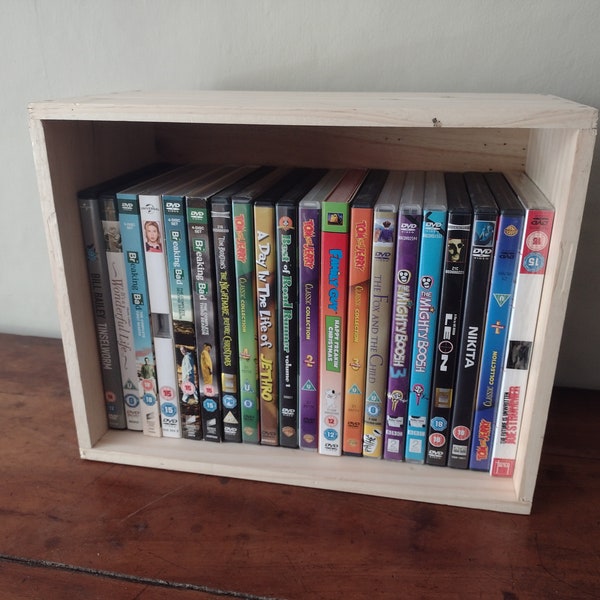Dvd Holders Wooden - Etsy UK