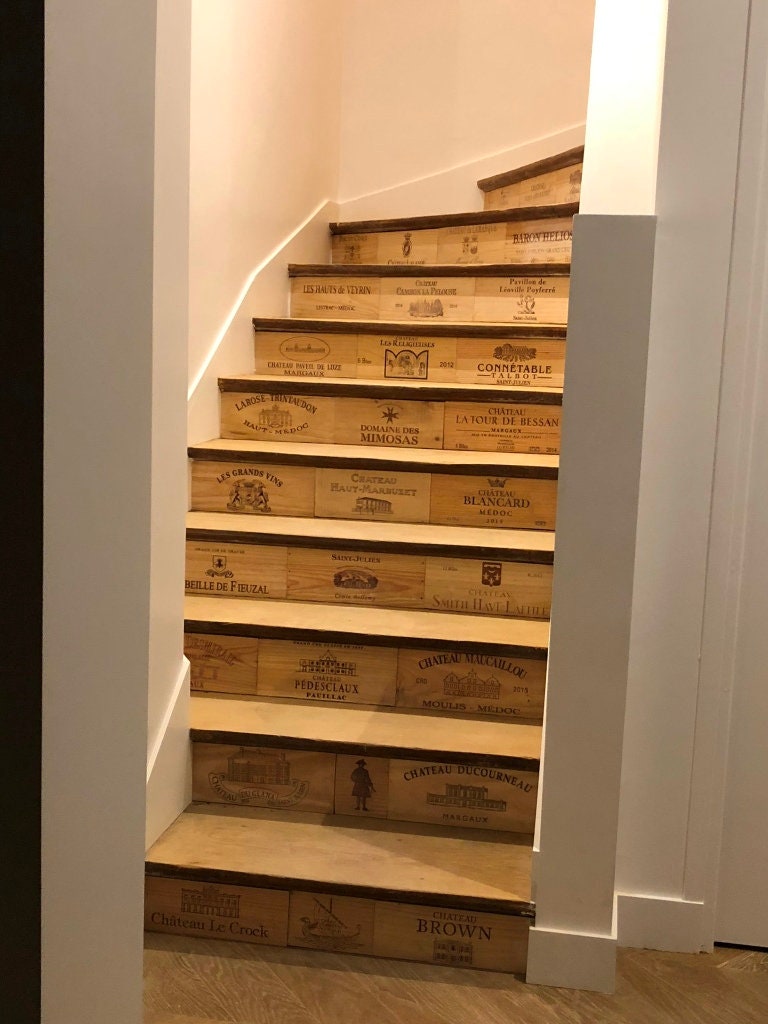 6 X Wine Box End Panels. Wooden. Crate Side Plaque. - Etsy UK