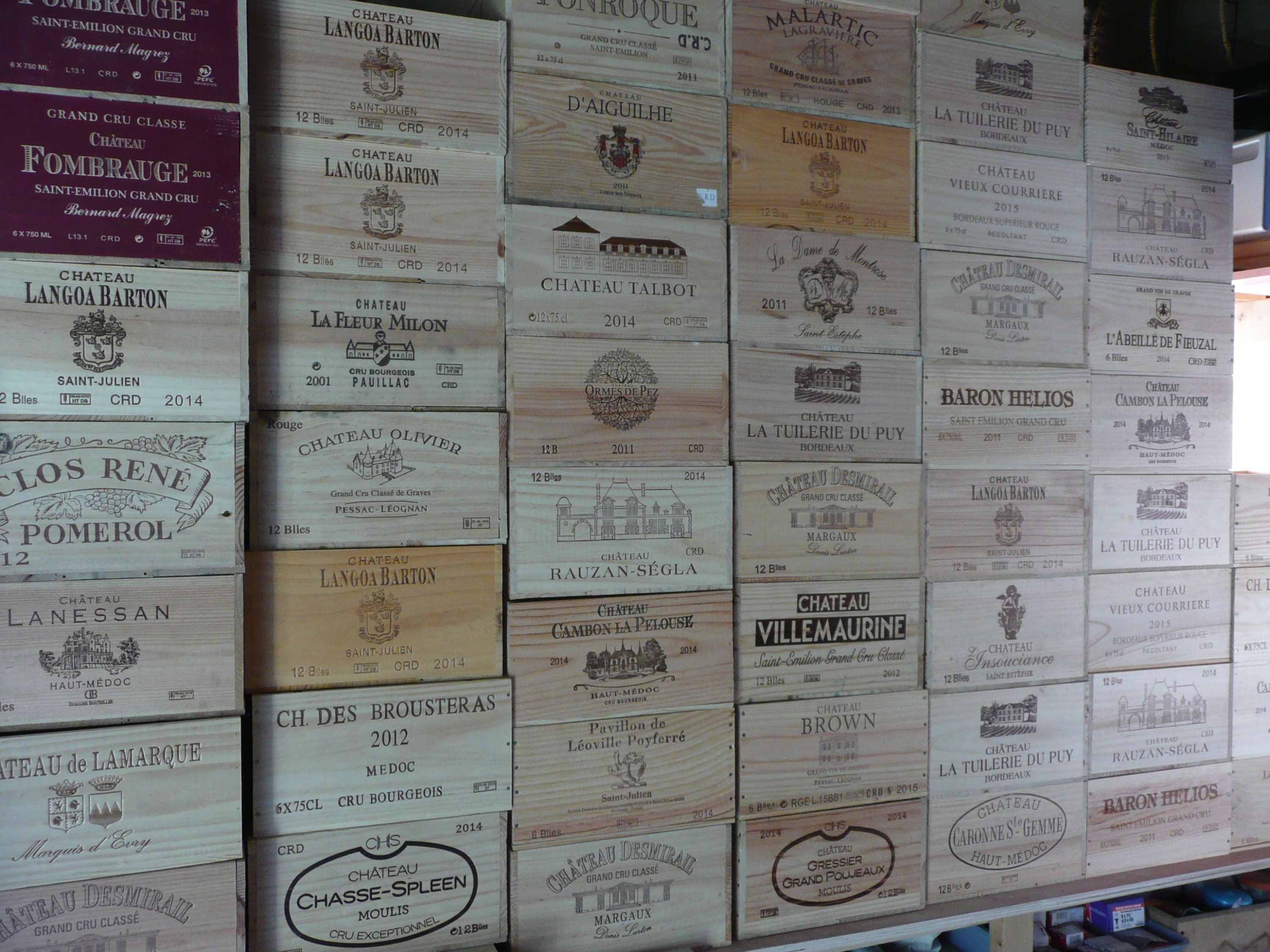 Wooden Wine Box / Crate. 6 Bottle Size. French Genuine | Etsy