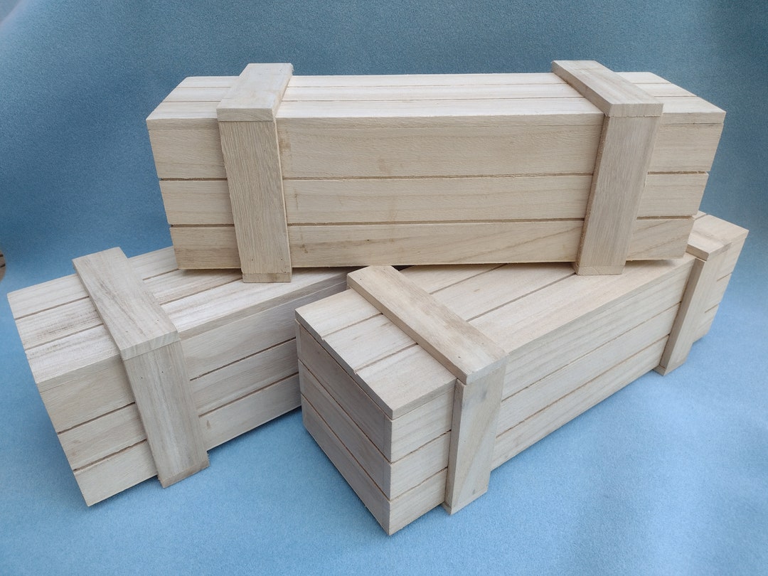 Wooden Wine Box Crate. 3 X Magnum Size Gift Box, Storage boxes Only - Etsy