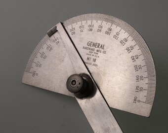 Vintage protractor | Etsy