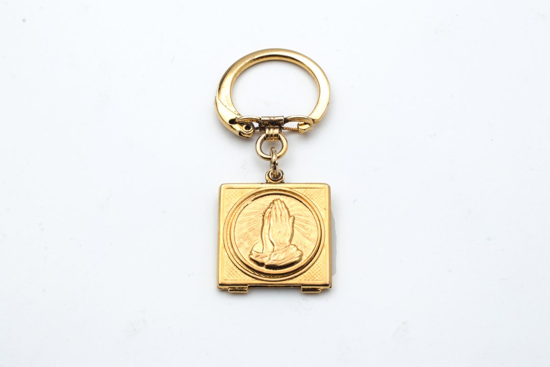 Vintage Praying Hands Religious Key Holder - Etsy
