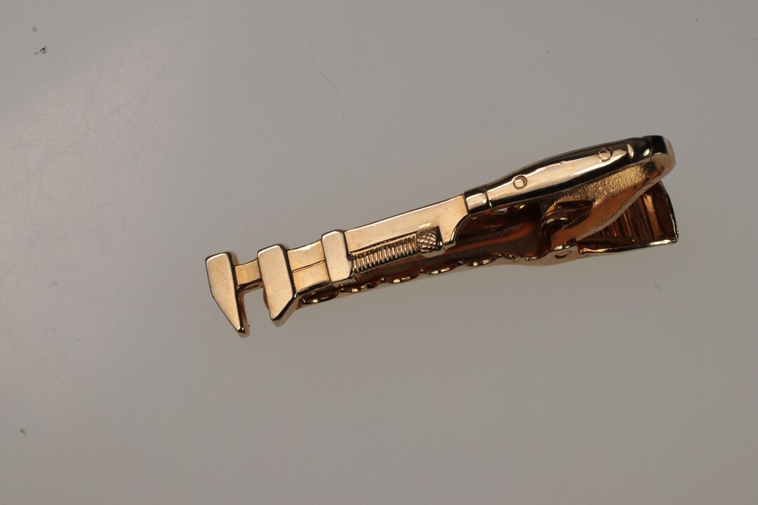 Vintage Monkey Wrench Tie Bar / Tie Clip - Etsy