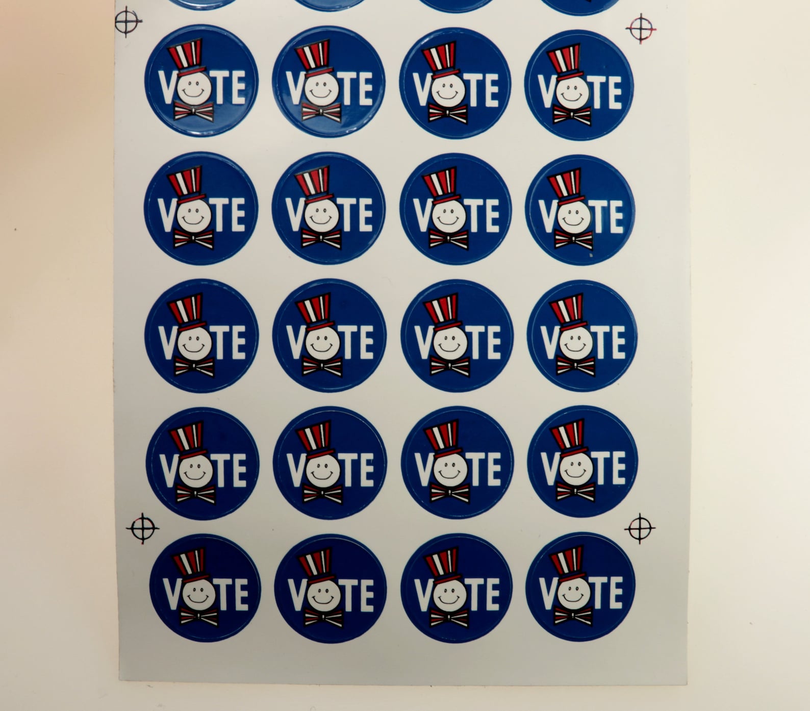 Vote Stickers With Smiley Face / 288 Stickers - Etsy UK