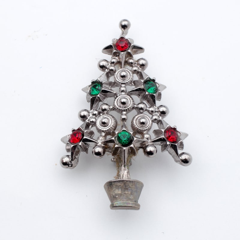 Christmas Tree Pin - Etsy