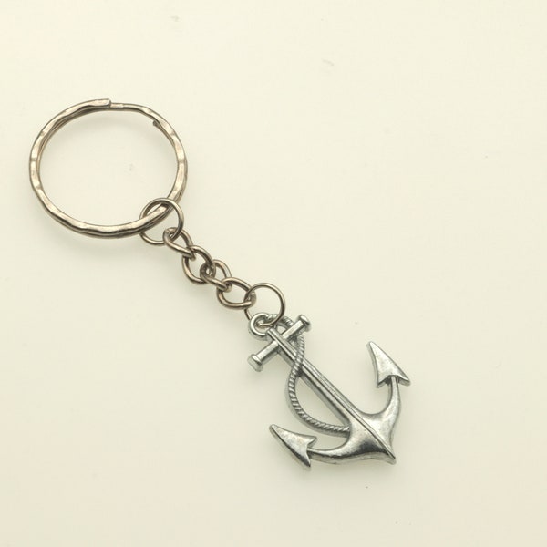 Anchor Key Chain - Etsy
