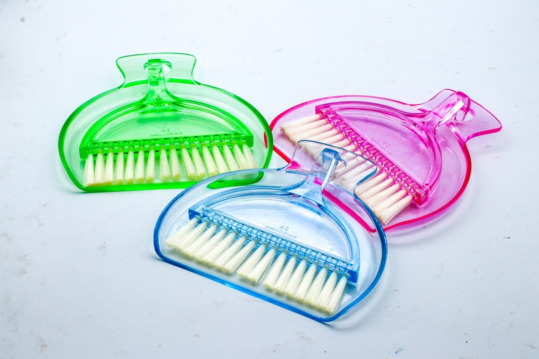 Mini Dust Pan and Brush Jewelers Workbench Brush Set of Three - Etsy