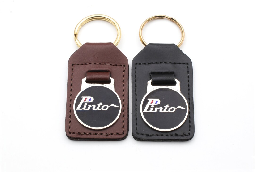 Pinto Emblem on A Genuine Leather Fob Available in Brown or Black - Etsy