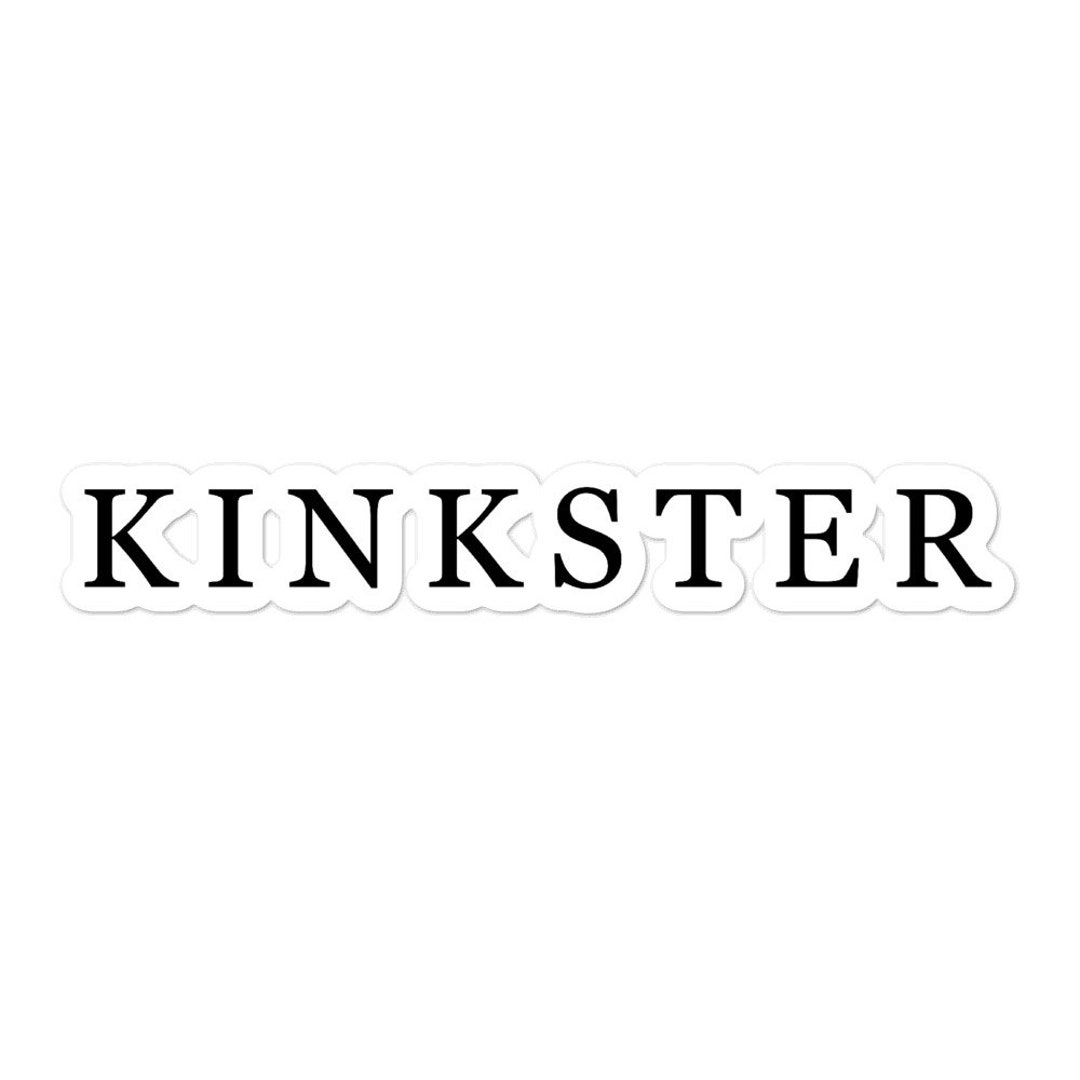 Kinkster Sticker, BDSM Gift, NSFW, Kinky Gift, Gift From Dom, Gift From Sub, Submissive Clothing ...
