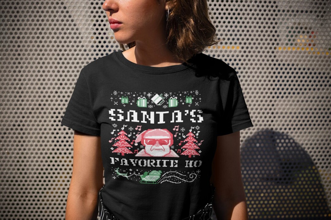 Camisa de Navidad, Ho favorito de Santa, BDSM, DDLG, ropa sumisa ...