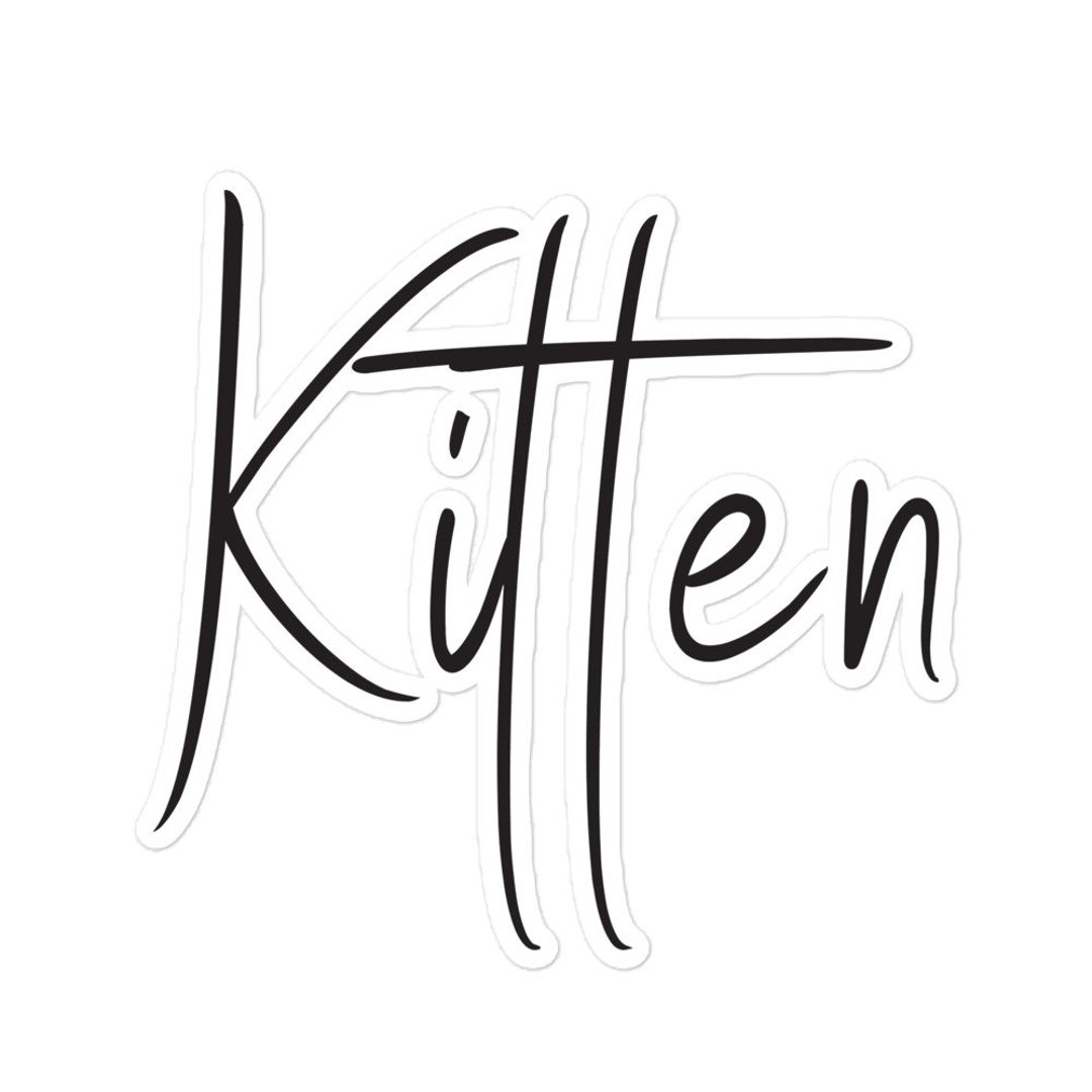 BDSM, DDLG, Kitten Sticker, Pet Play, Submissive Kitten, BDSM Gear ...