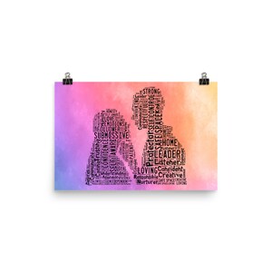 Submissive Dominant Poster, BDSM, BDSM Wall Decor, Gift for Submissive ...