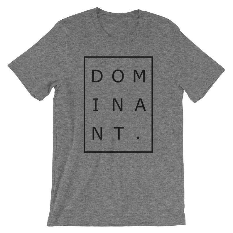 Dominant Shirt, BDSM, T-shirt Dom, Shirt for Domme, Dominant Clothes ...