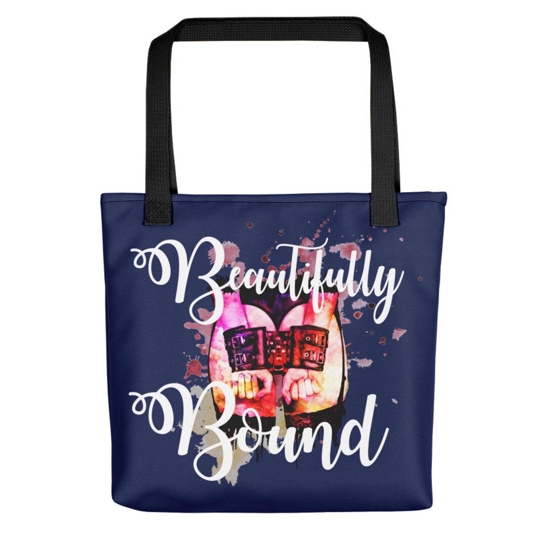 Beautifully Bound Tote Bag, BDSM, Submissive Tote Bag, Slave Tote Bag ...