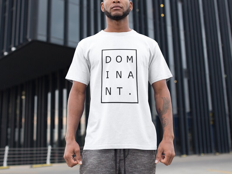 Dominant Shirt, BDSM, T-shirt Dom, Shirt for Domme, Dominant Clothes ...