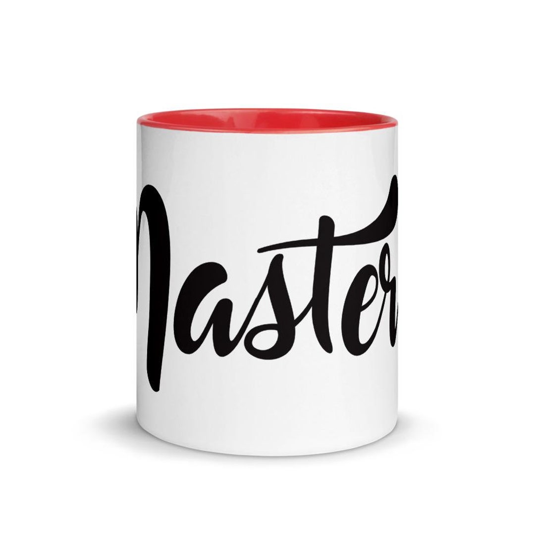 Master's Mug, BDSM Gear, Christmas Gift, Red Mug, BDSM Domme, Dom, Top ...