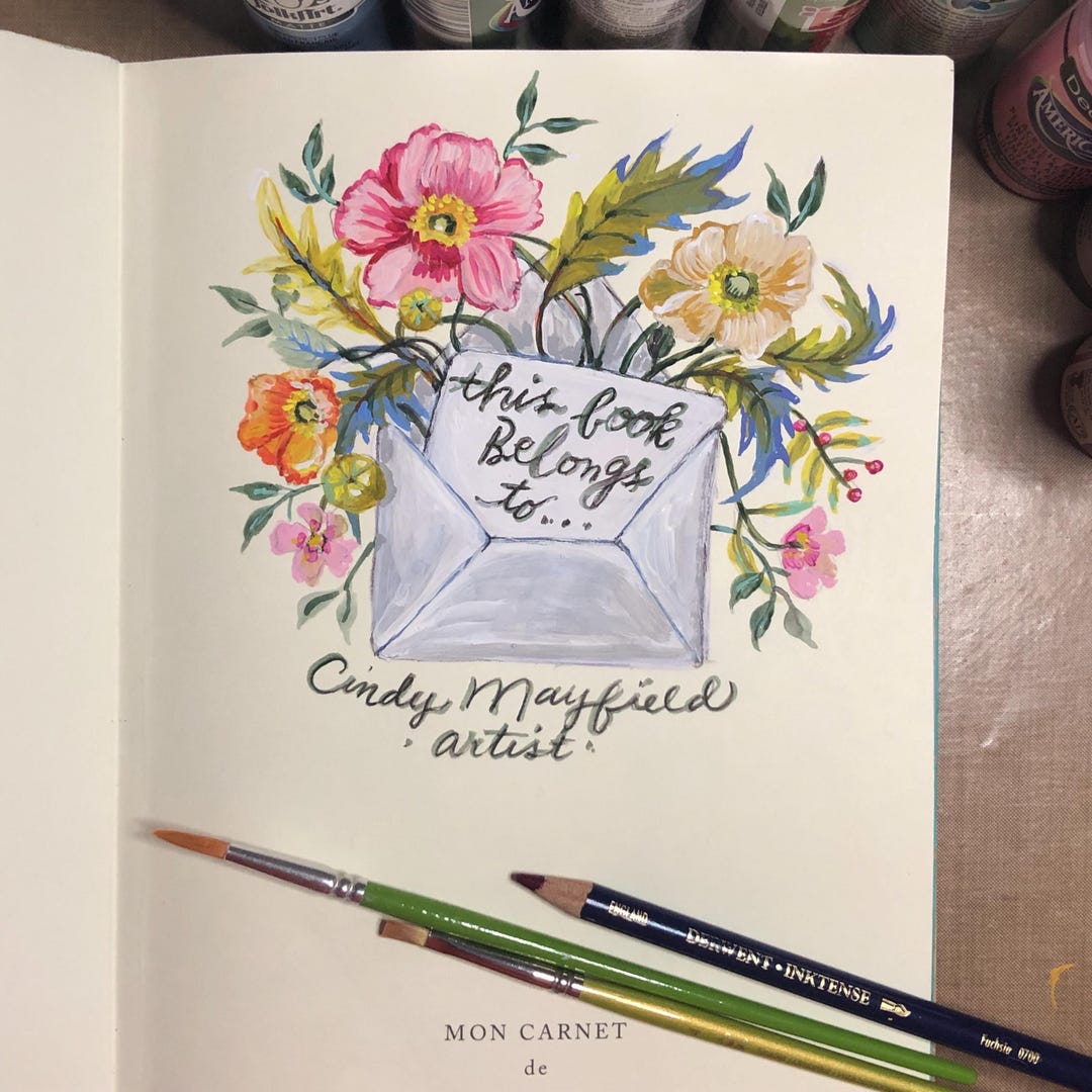 Book Plate - Etsy