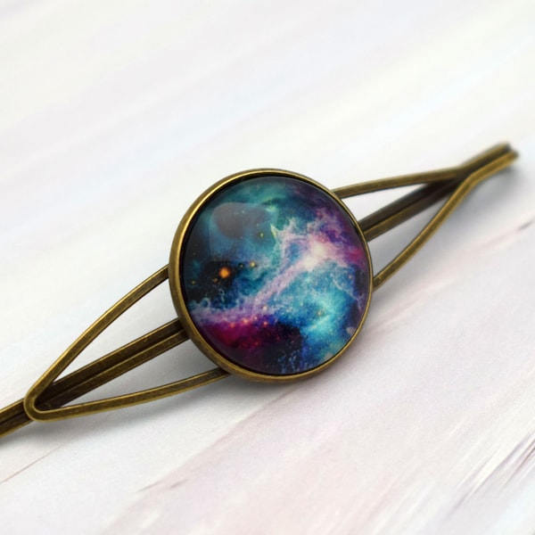 Galaxy Hair Pins - Etsy