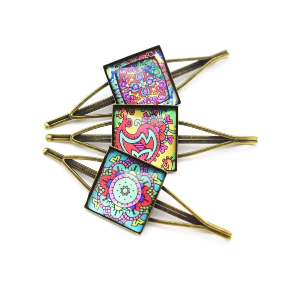 Bohemian Tiles - Etsy