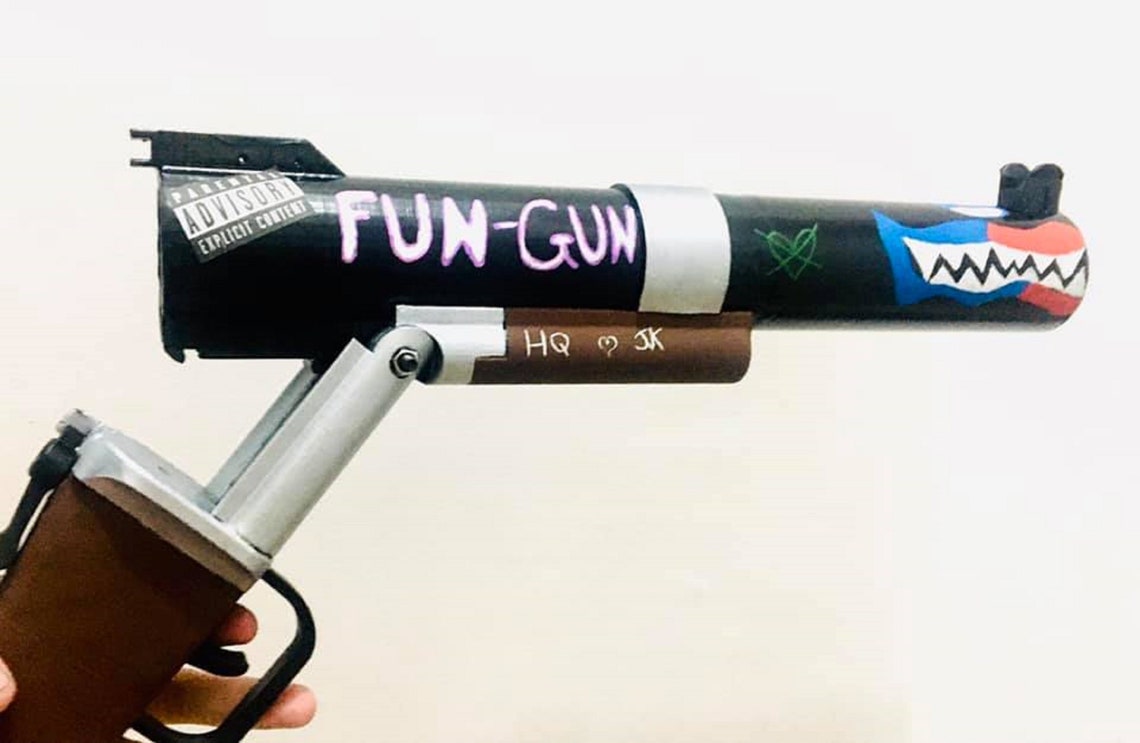 Harley Quinn Fun Gun Birds Of Prey | Etsy