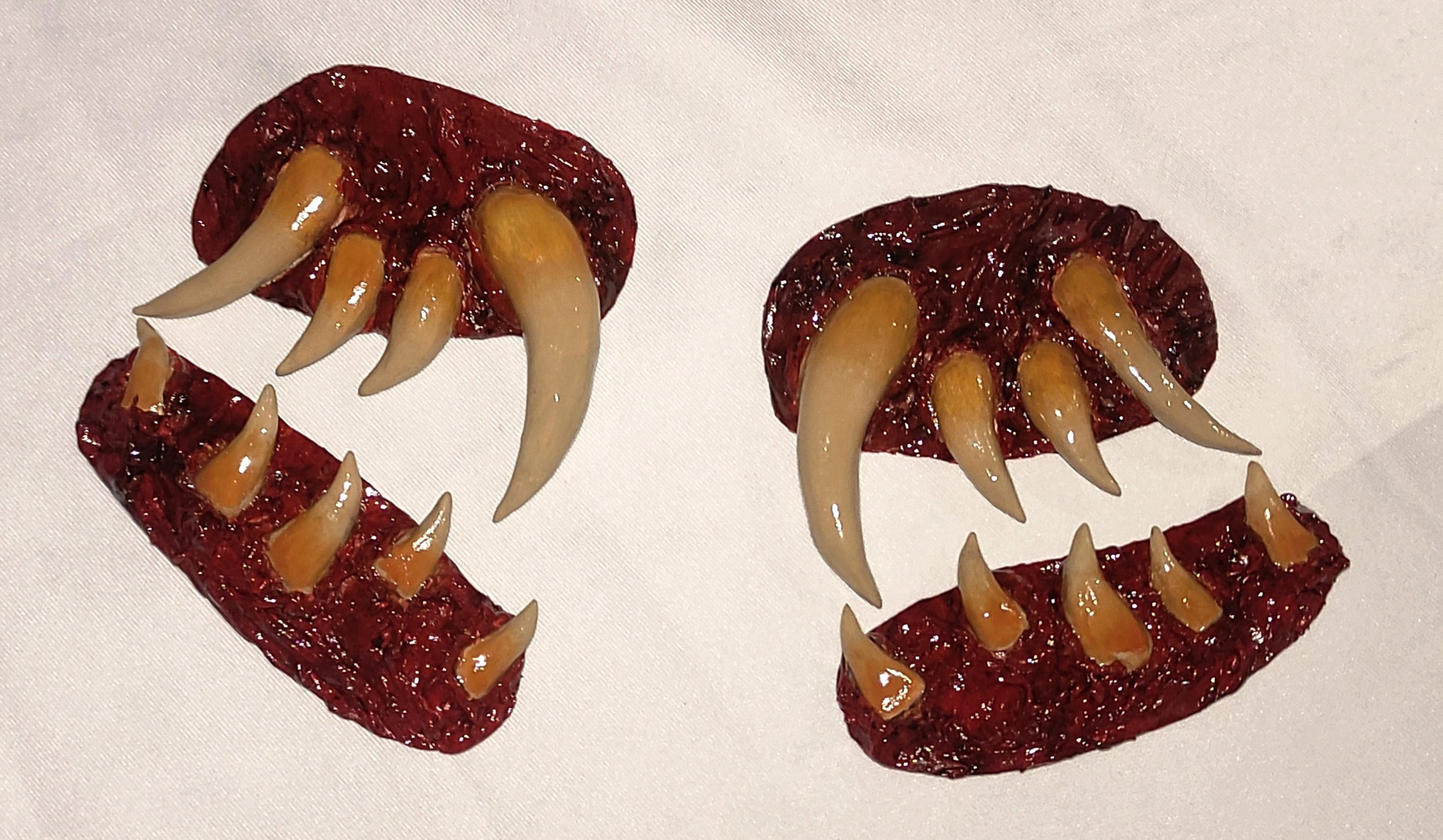 Mileena Teeth Makeup