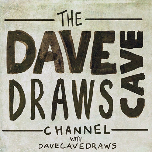 DaveCaveDraws - Etsy