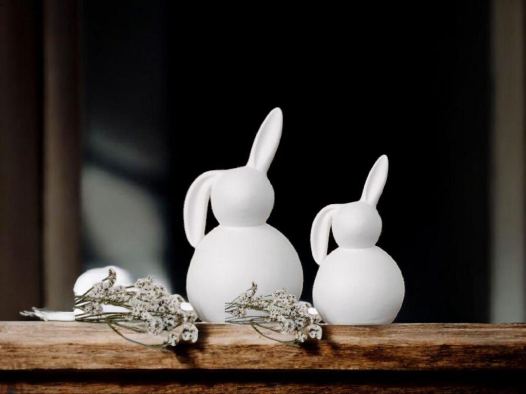 Ceramic Rabbit Marta 2 Sizes, Rabbit, Easter Decoration, Easter, Table ...