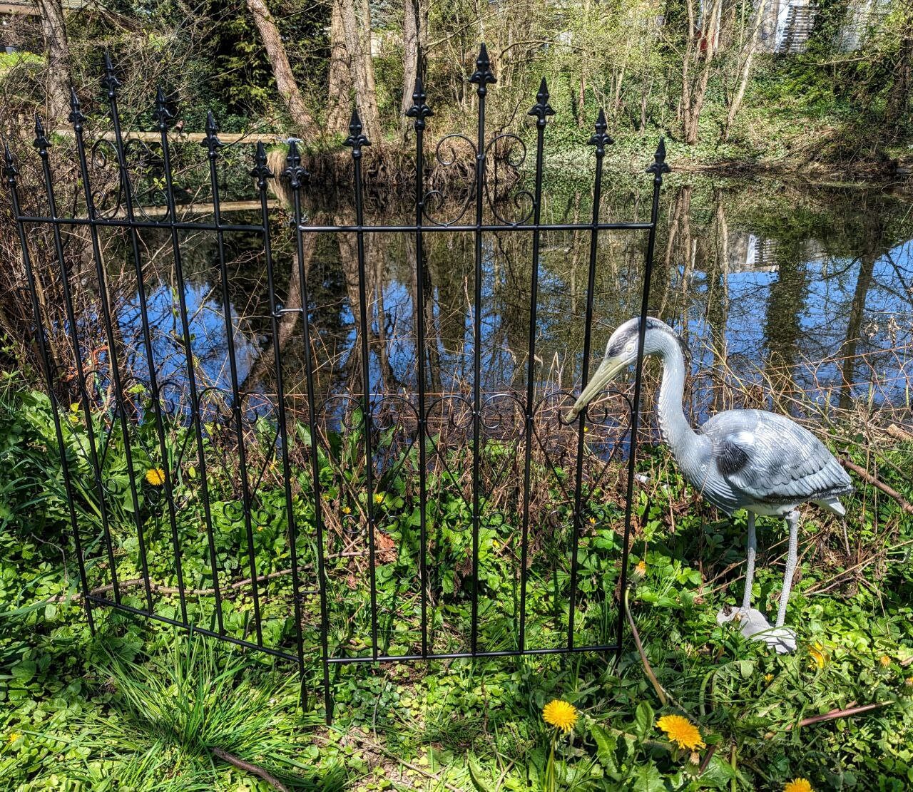 Dekozaun Beetzaun Gartenzaun Zaun Gartendeko Metall - Etsy.de