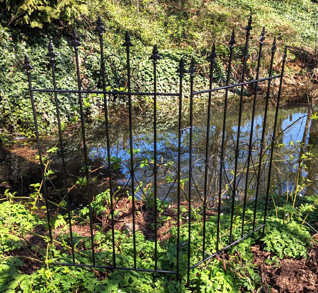 Dekozaun Beetzaun Gartenzaun Zaun Gartendeko Metall - Etsy.de