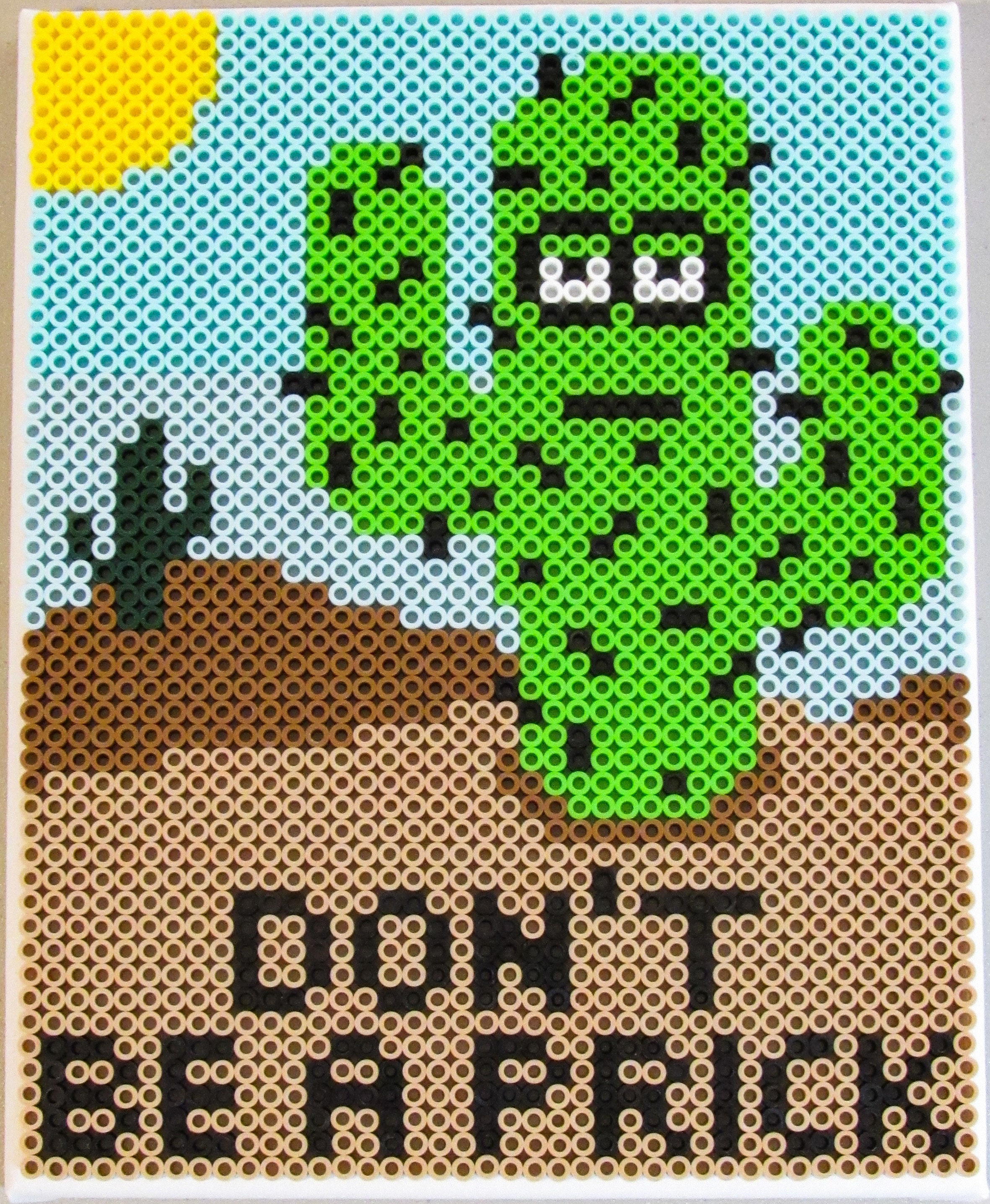 Perler Commission Small Size Pixel Art Bead Art Beads - Etsy