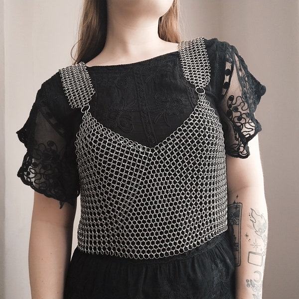 Chainmail Top - Etsy UK