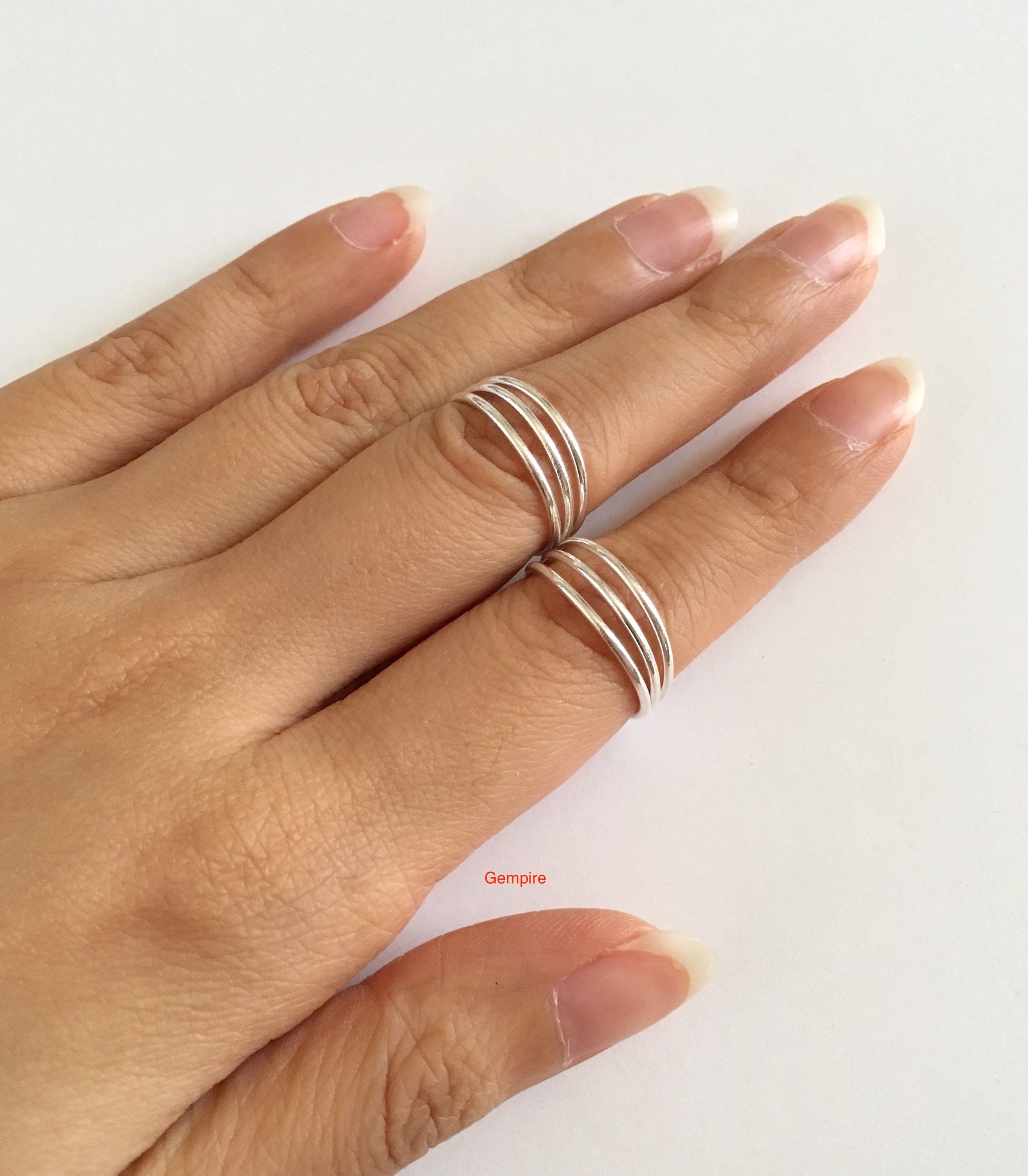 Spiral Toe Ring - 925 Sterling Silver Adjustable Spring Toe Ring ...