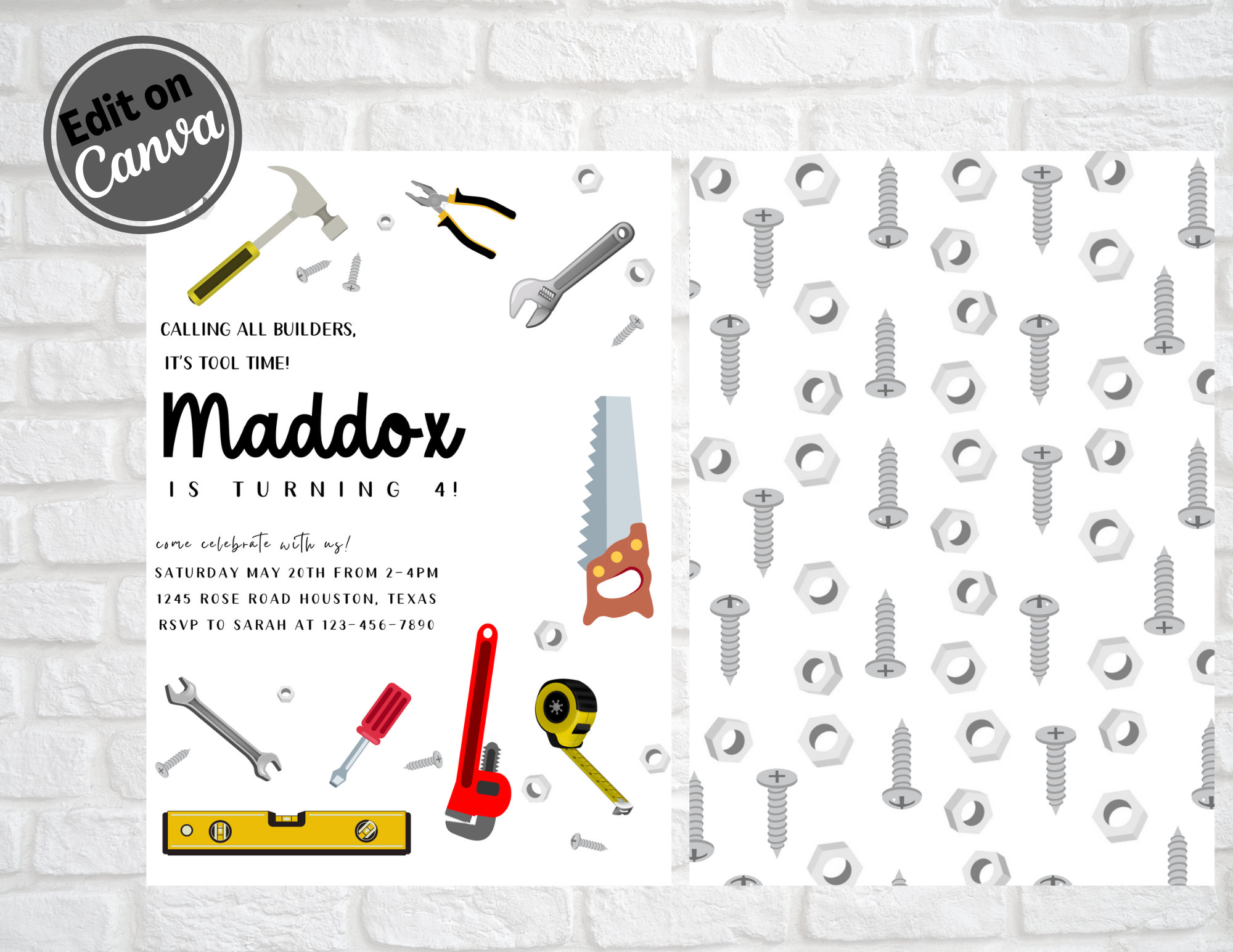 Calling All Builders, Tool Time, Construction Site, Workshop Theme ...