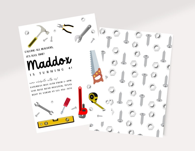 Calling All Builders, Tool Time, Construction Site, Workshop Theme ...