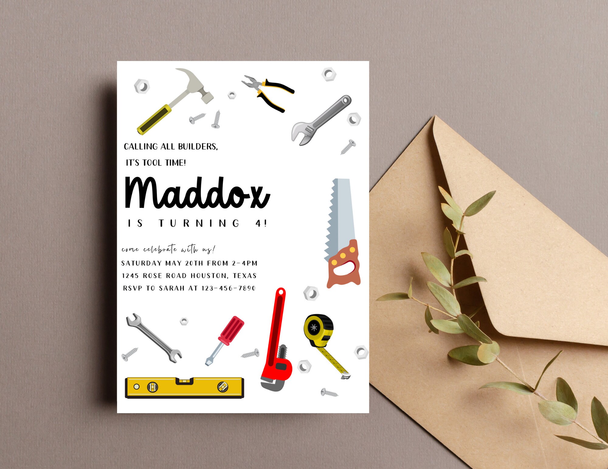 Calling All Builders, Tool Time, Construction Site, Workshop Theme ...