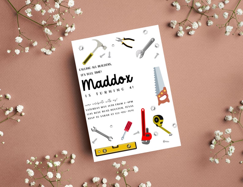 Calling All Builders, Tool Time, Construction Site, Workshop Theme ...