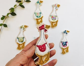 Mother Goose Fabric | Etsy