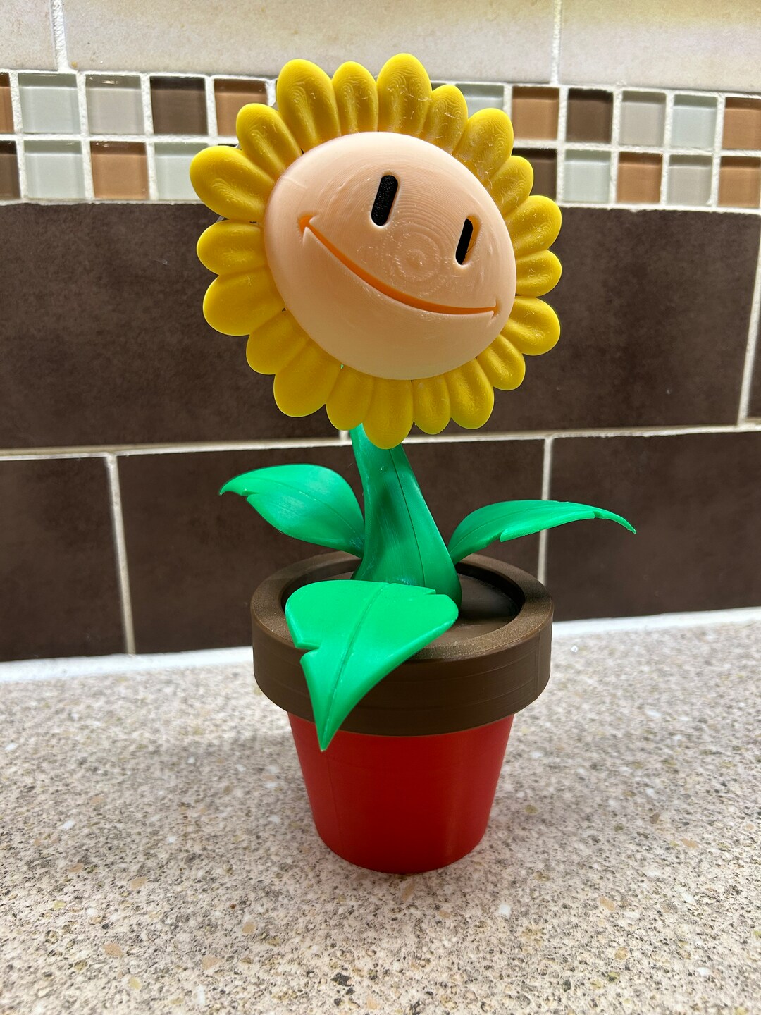 Super Mario Sunflower Secret Container - Etsy