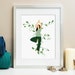 Tree Pose Yoga Poster, Yoga Gift, Meditation Wall Art, Yoga Instant ...
