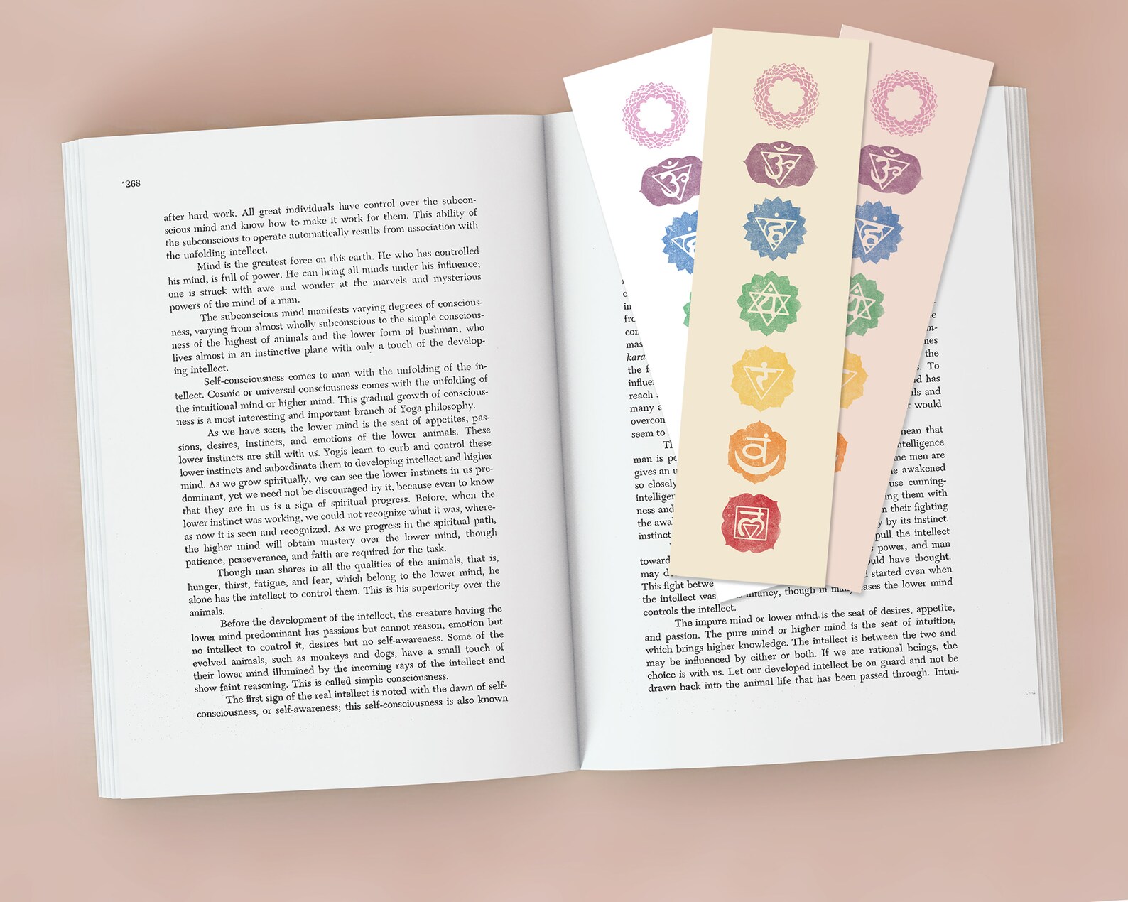 Chakra Bookmark, Chakra Art, Yoga Gift, Printable Yoga Bookmark ...