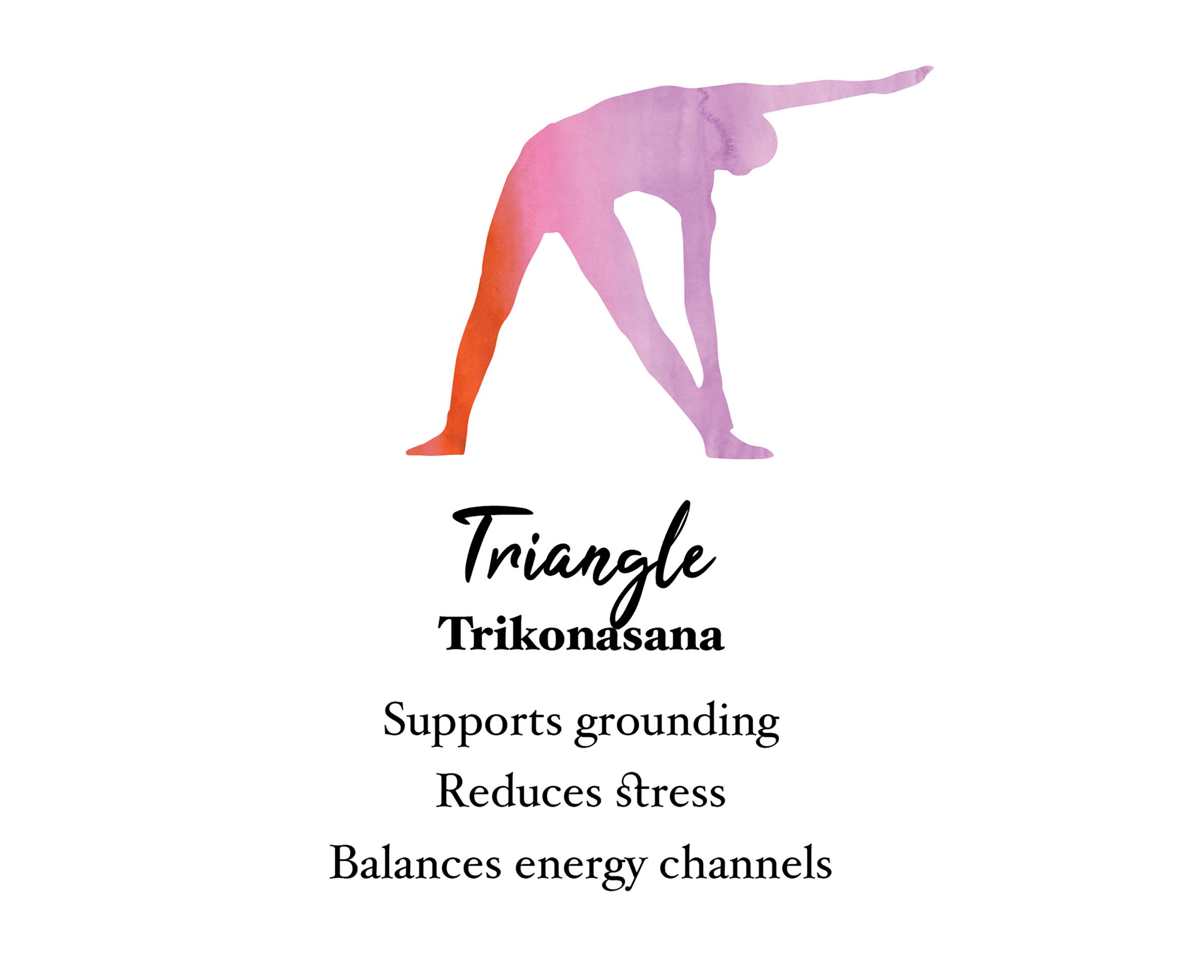 Benefits of Asanas Yoga Wall Art, Printable Yoga Gift - Etsy